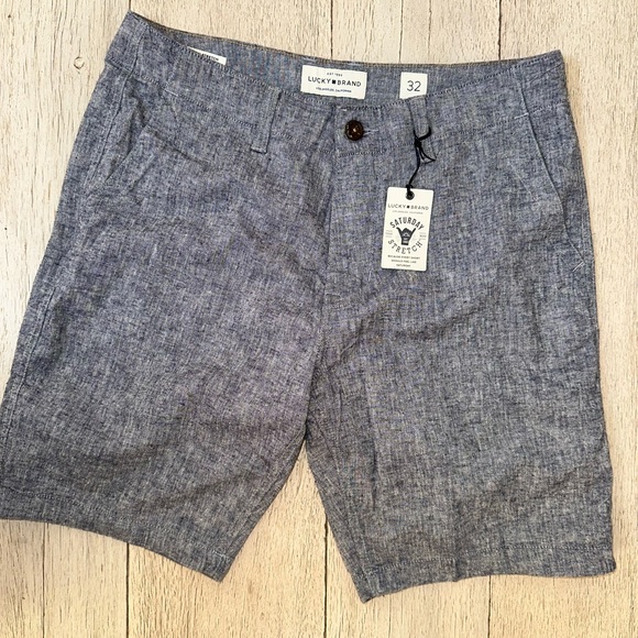 Lucky Brand | Shorts | Mens Linen Lucky Brand Shorts Light Grey Color ...